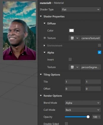 Spark AR Tutorial Segmentation & Camera texture - Emiliusvgs