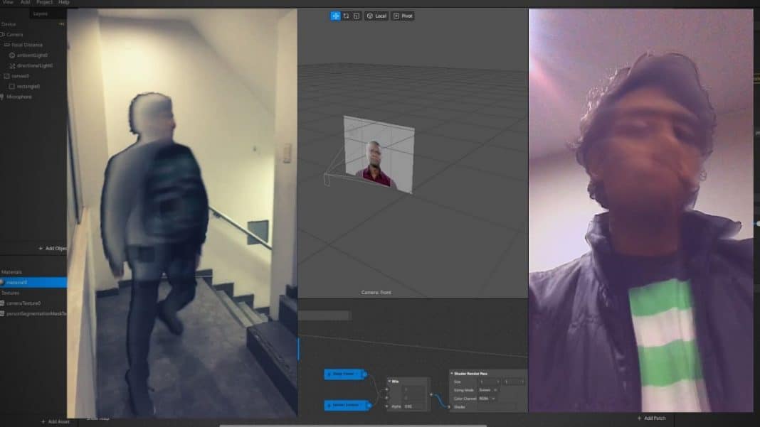Spark AR Render Pass - Effect Blur Delay - Emiliusvgs